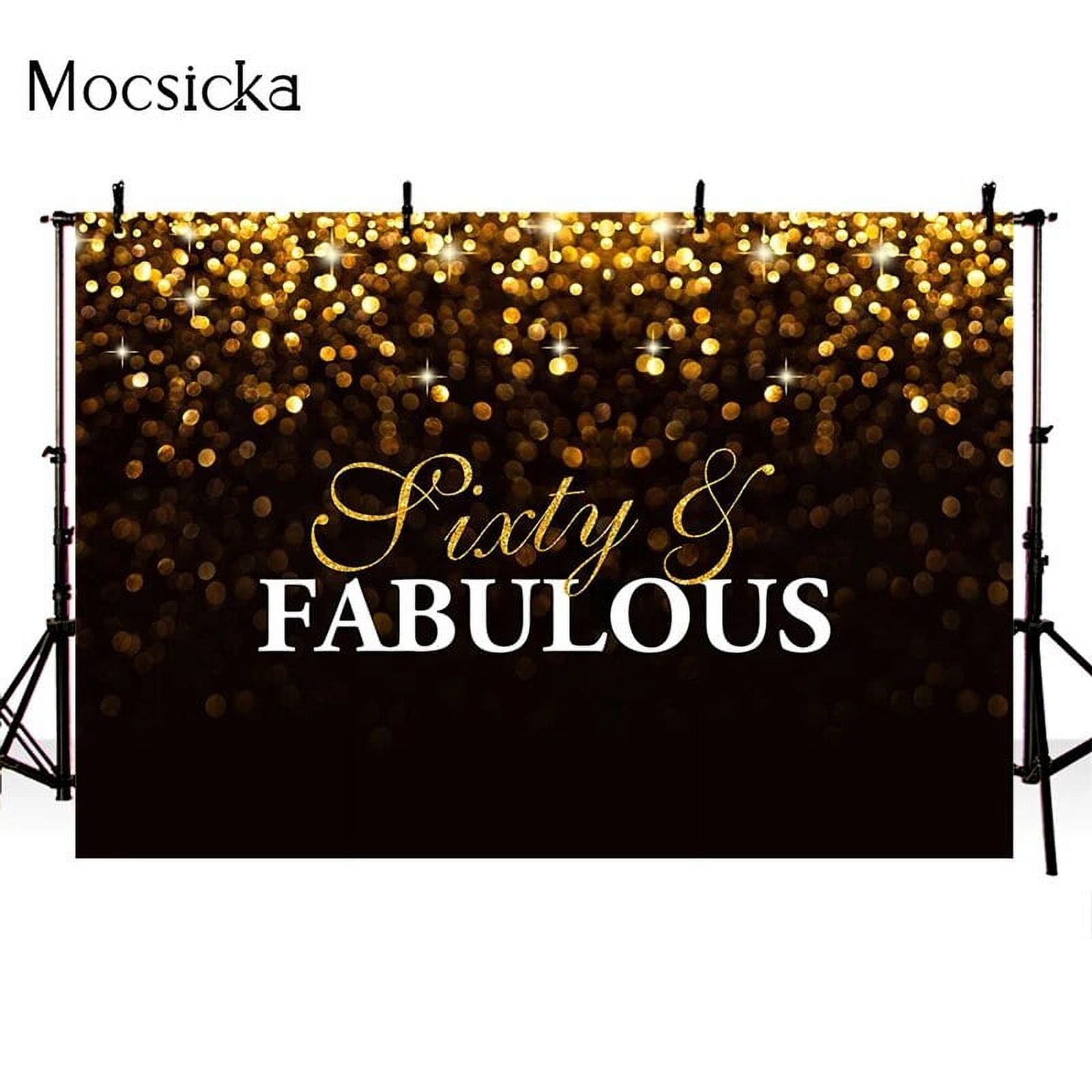 Happy Birthday Photography Background Sparkling Decoration Studio Props ...