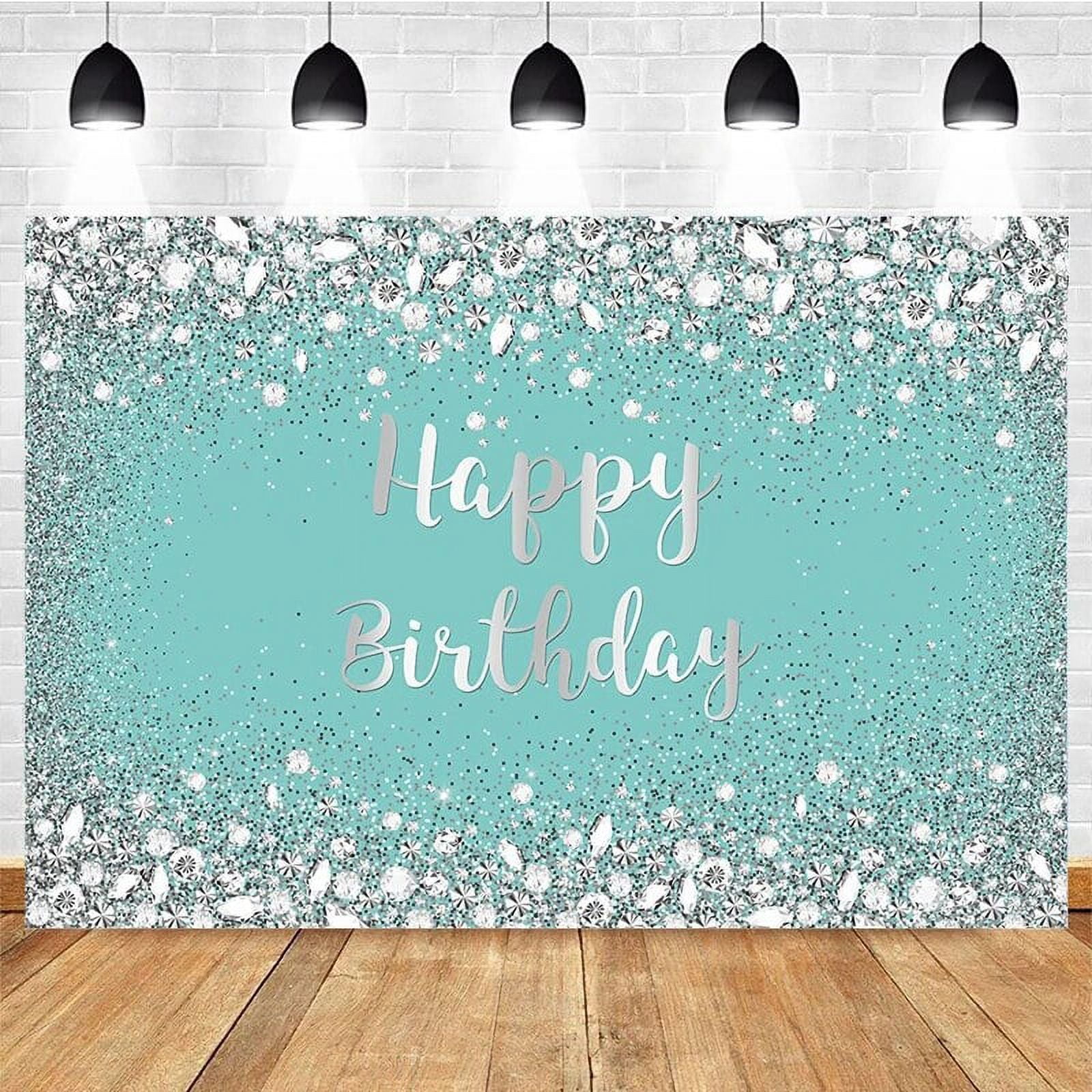 Happy Birthday Photography BackgroundShiny Decoration Adult Portrait ...