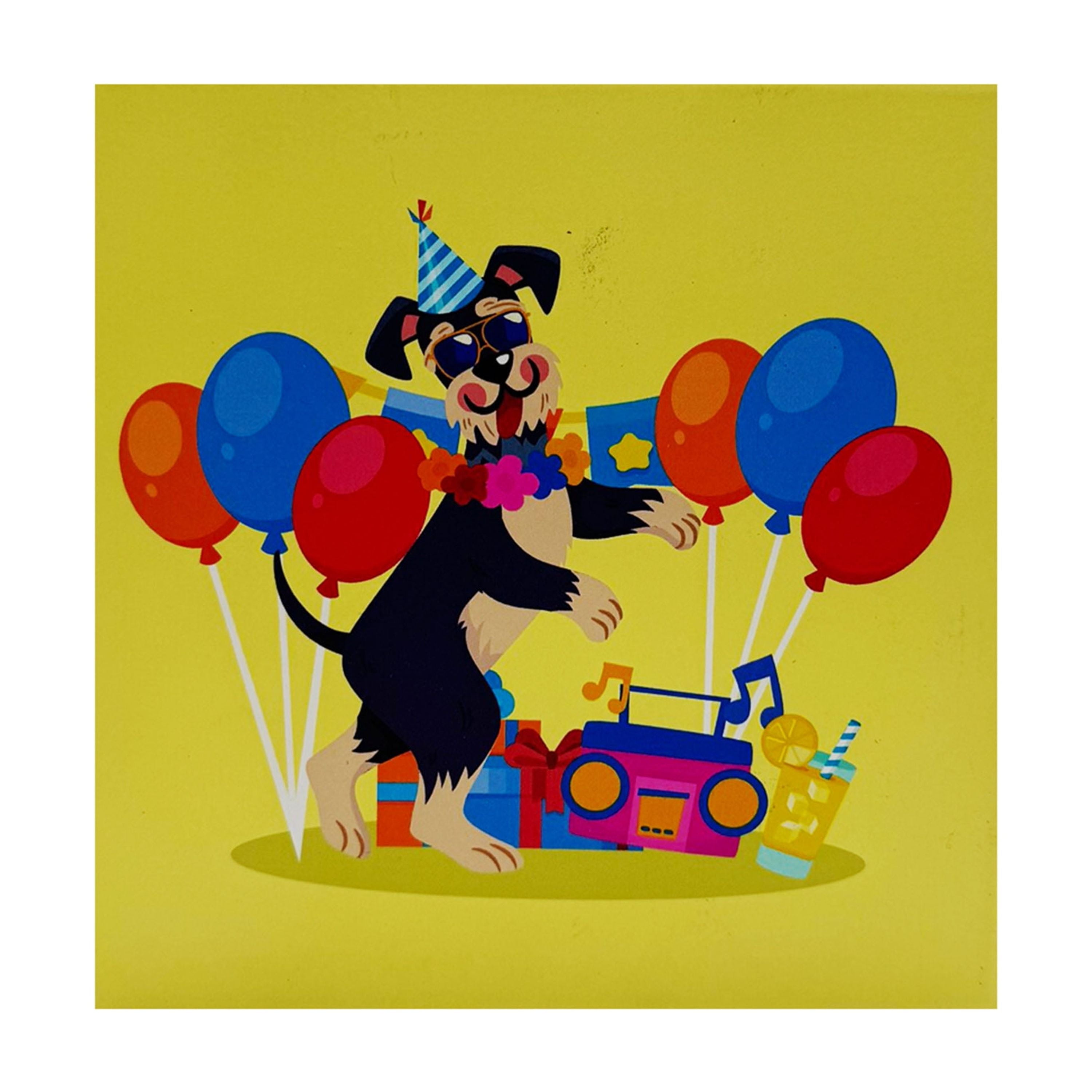 Happy Birthday Puppy Pop-Up Card | Adorable Handmade pop up birthday ...