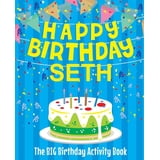 Happy Birthday Seth - The Big Birthday Activity Book: (Personalized ...