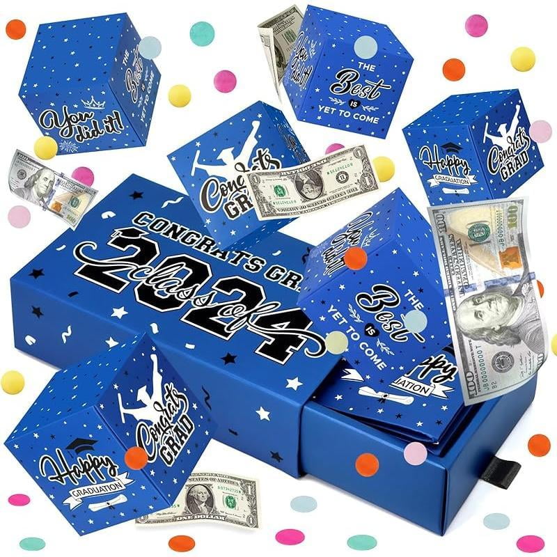 Happy Birthday Surprise Gift Box Explosion for Money - DIY Pop Out ...