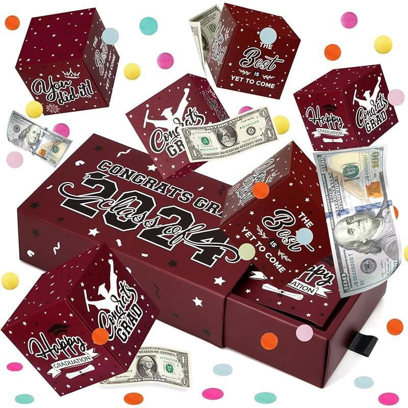 Happy Birthday Surprise Gift Box Explosion for Money - DIY Pop Out ...