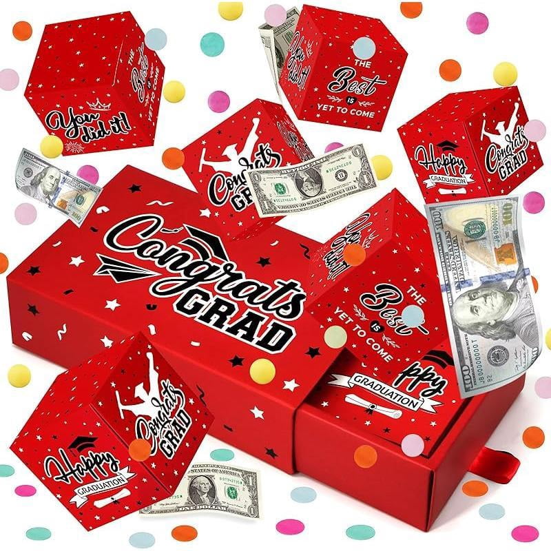 Happy Birthday Surprise Gift Box Explosion for Money - DIY Pop Out ...