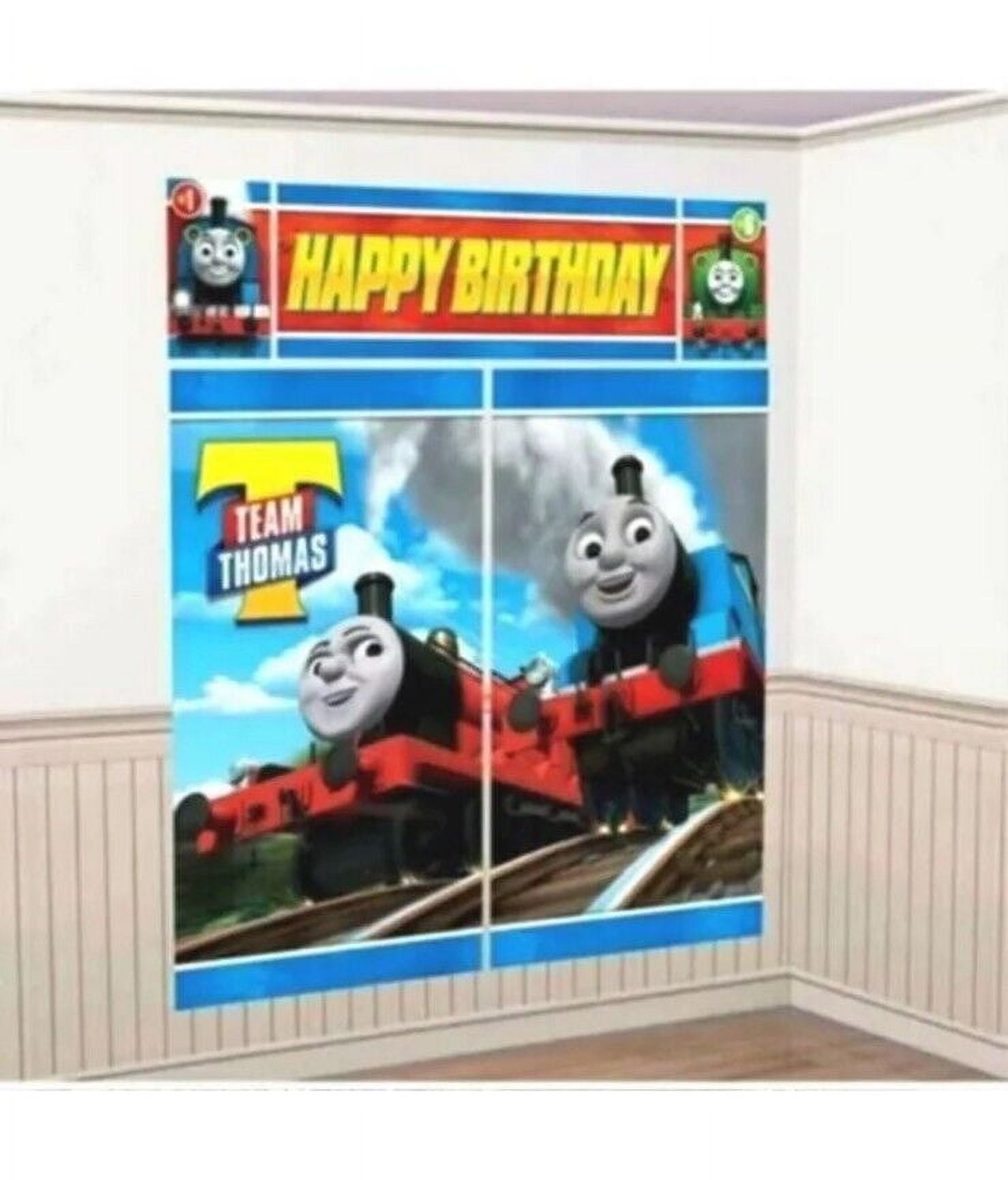 Thomas The Tank Engine Scene Setter Photo Background Poster 5 Count ...