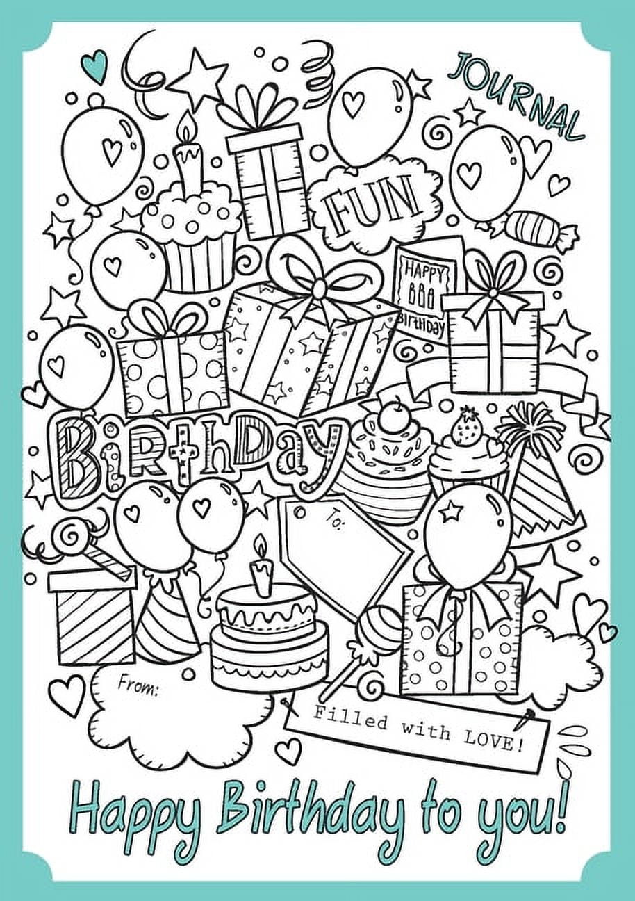 Happy Birthday To You: A Birthday gift book, ready to personalize ...