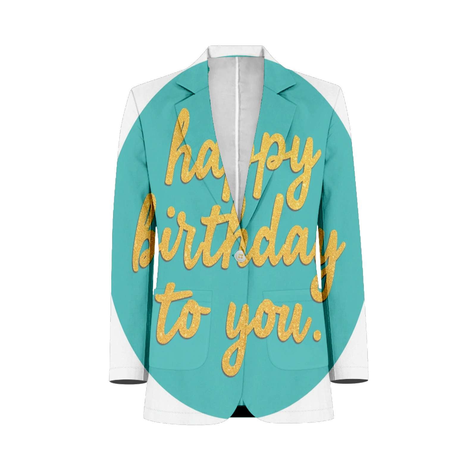 Happy Birthday To You! Customized Men's Suits full man Shawl Collar ...