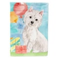 Happy Birthday Westie Garden Flag - Walmart.com