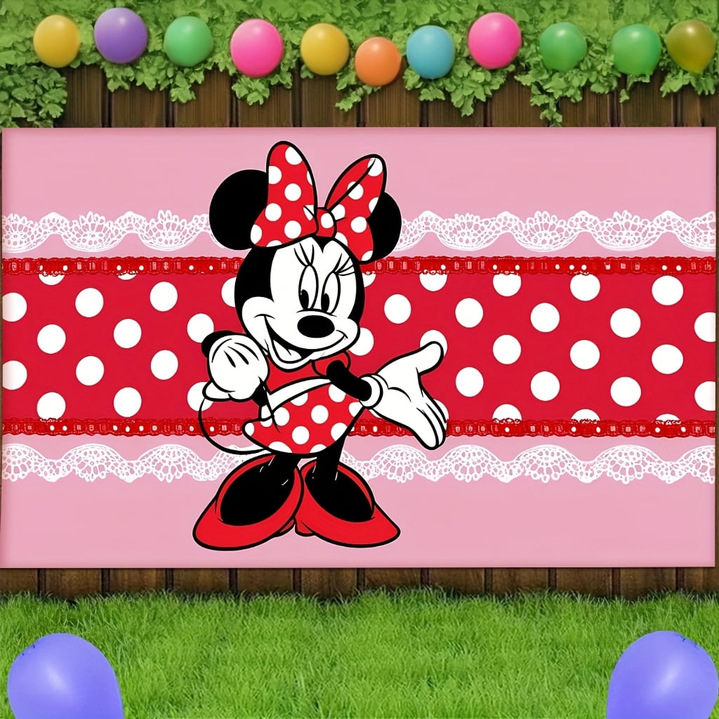 Happy Birthday banners with Mickey Mouse, Minnie, Donald Duck Party ...