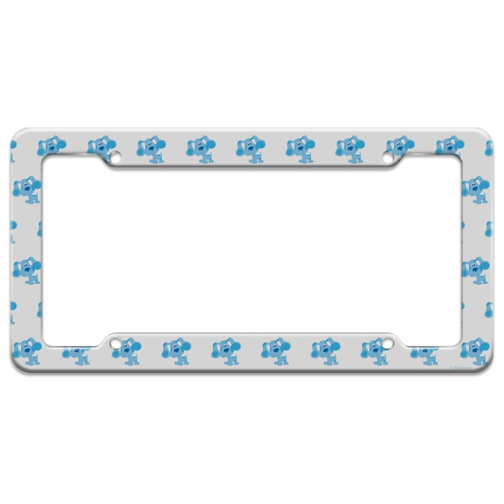 Happy Blue's Clues License Plate Tag Frame - Walmart.com