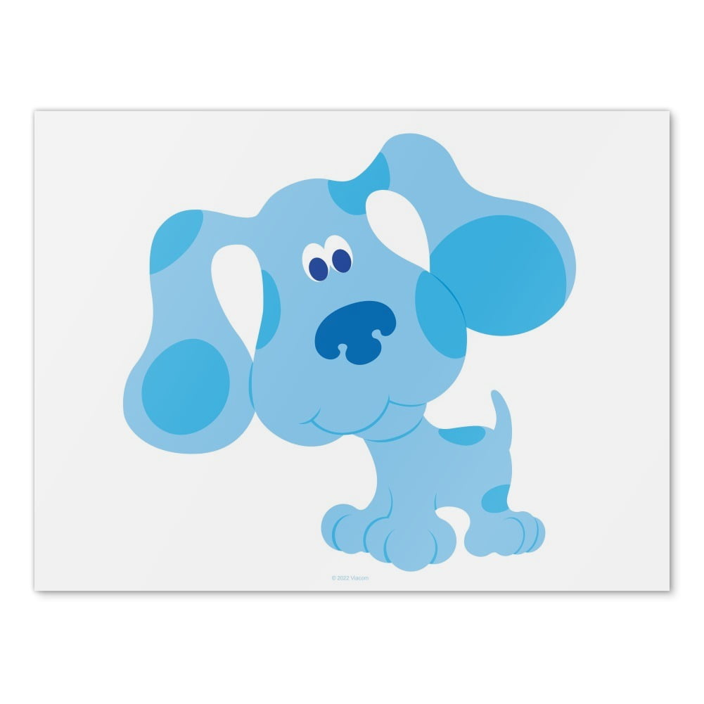 Happy Blue's Clues Wall Art Picture Paper Poster Décor Home Decoration ...