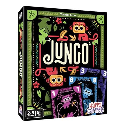 Happy Camper - Jungo Game Simple Card Game of Not-so-Simple Choices ...