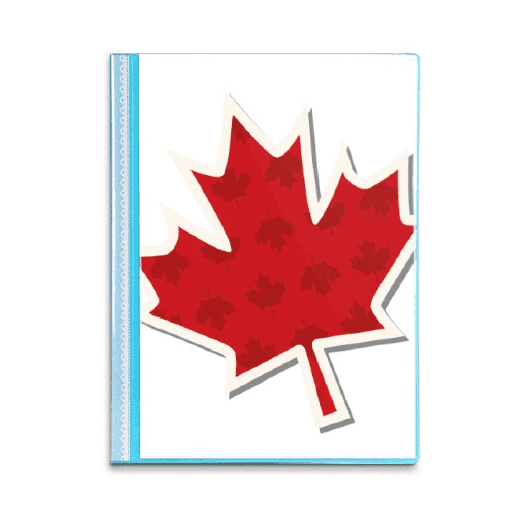Happy Canada Day Vertical Grain Maple Book Sheet Protectors Portfolio ...