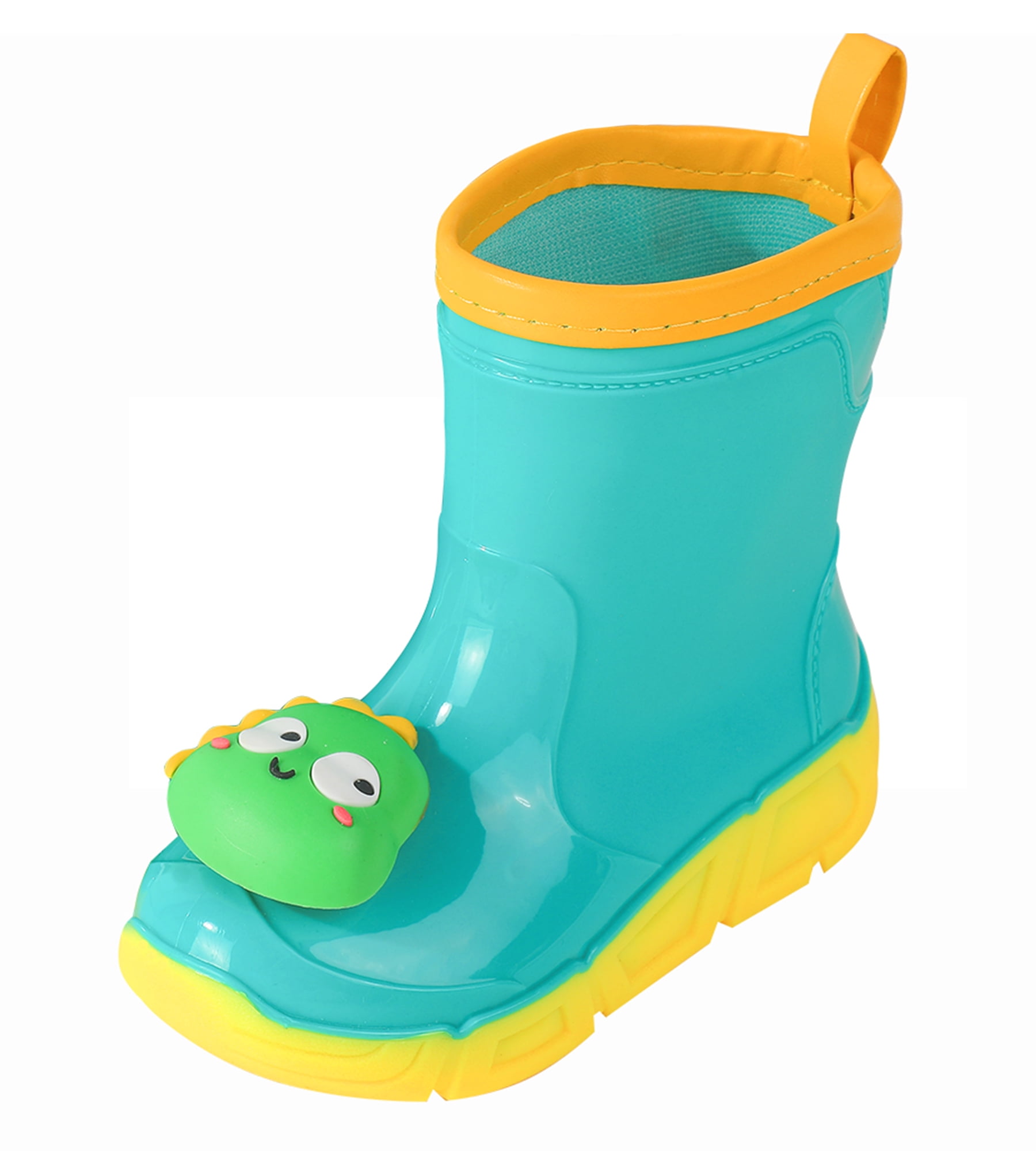 Happy Cherry Boy Lightweight Rain Shoes Kids Rain Boots Toddler ...