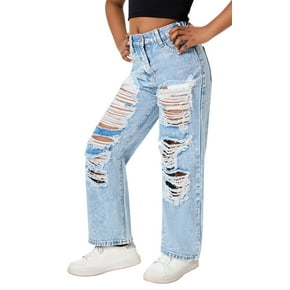 Girls' Rip Jeans