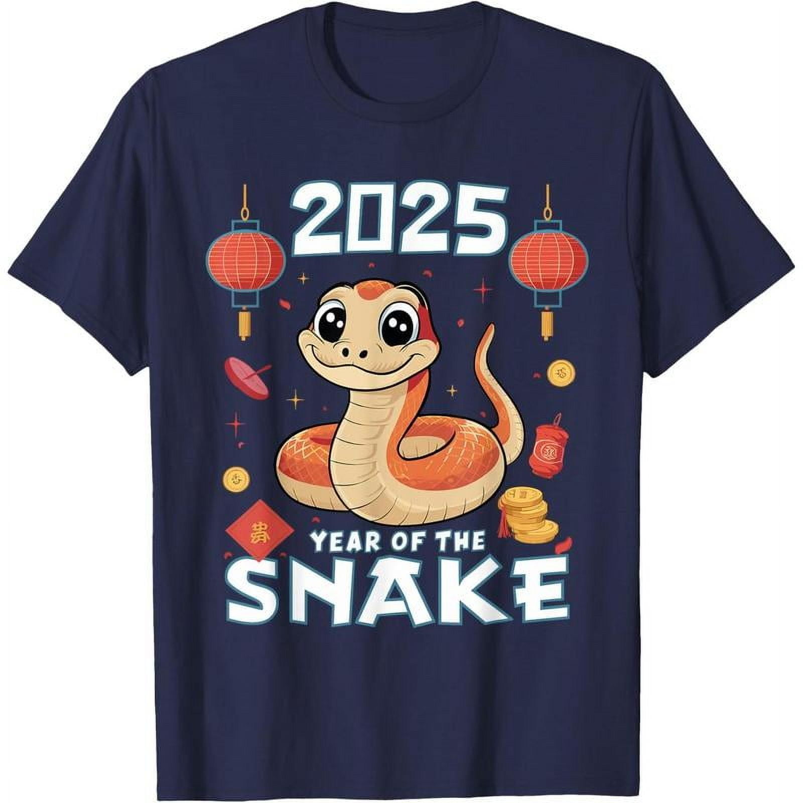 Happy Chinese New Year 2025 Snake Year Of The Snake 2025 T Unisex ...