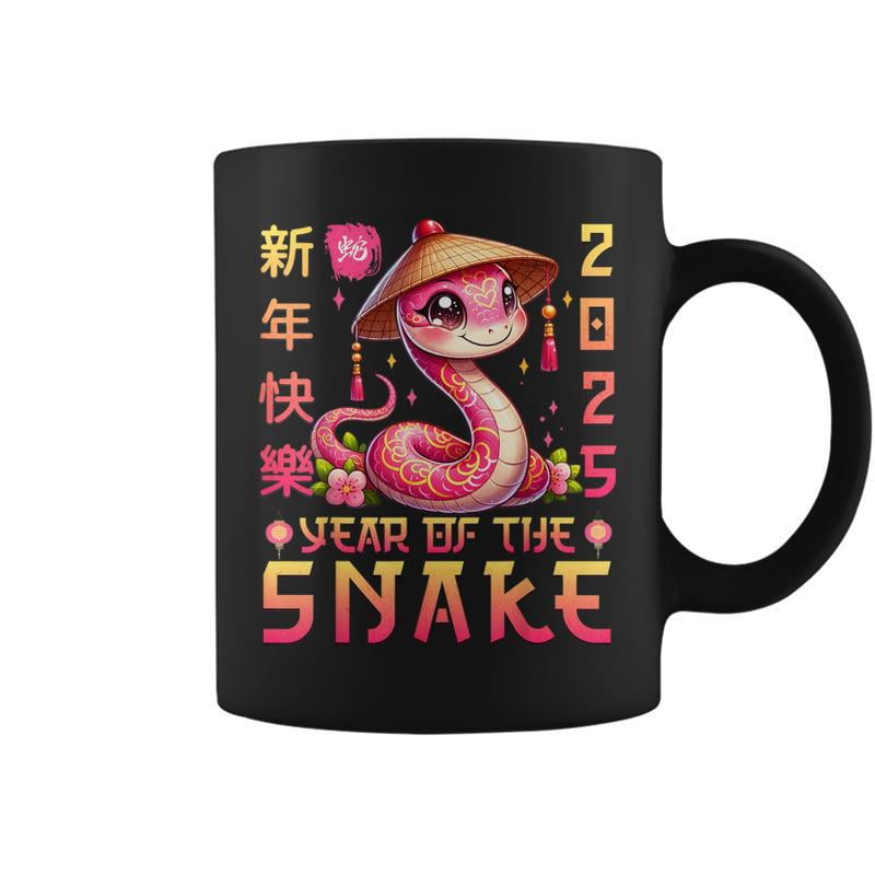 Happy Chinese New Year 2025 Year Of The Snake 2025 Coffee Mugs ...