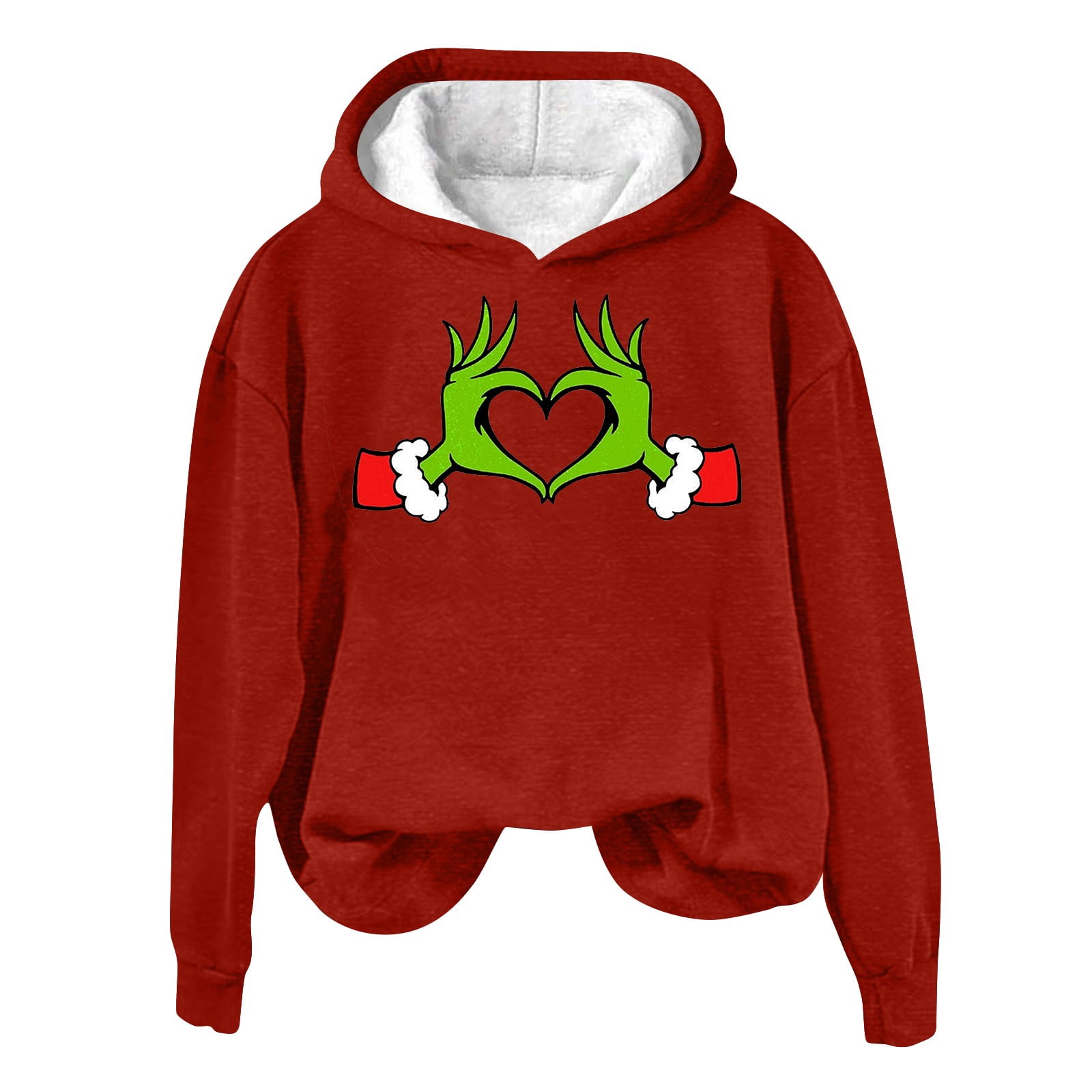 Happy Christmas Grinch Unisex Hoodie Christmas Grinch Sweatshirt Women ...