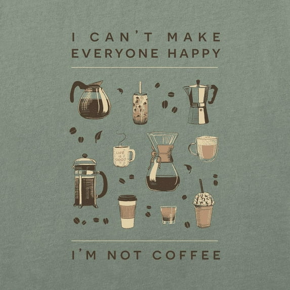 Happy Coffee Crusher Tee - Walmart.com