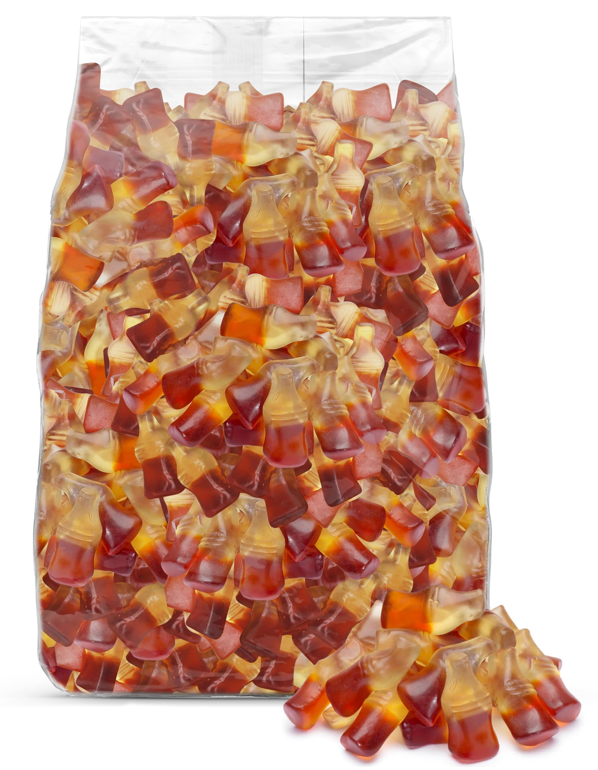 Happy Cola Gummy Candy IRF13 2 Pound Bag - Bulk Chewy Cola-Flavored ...