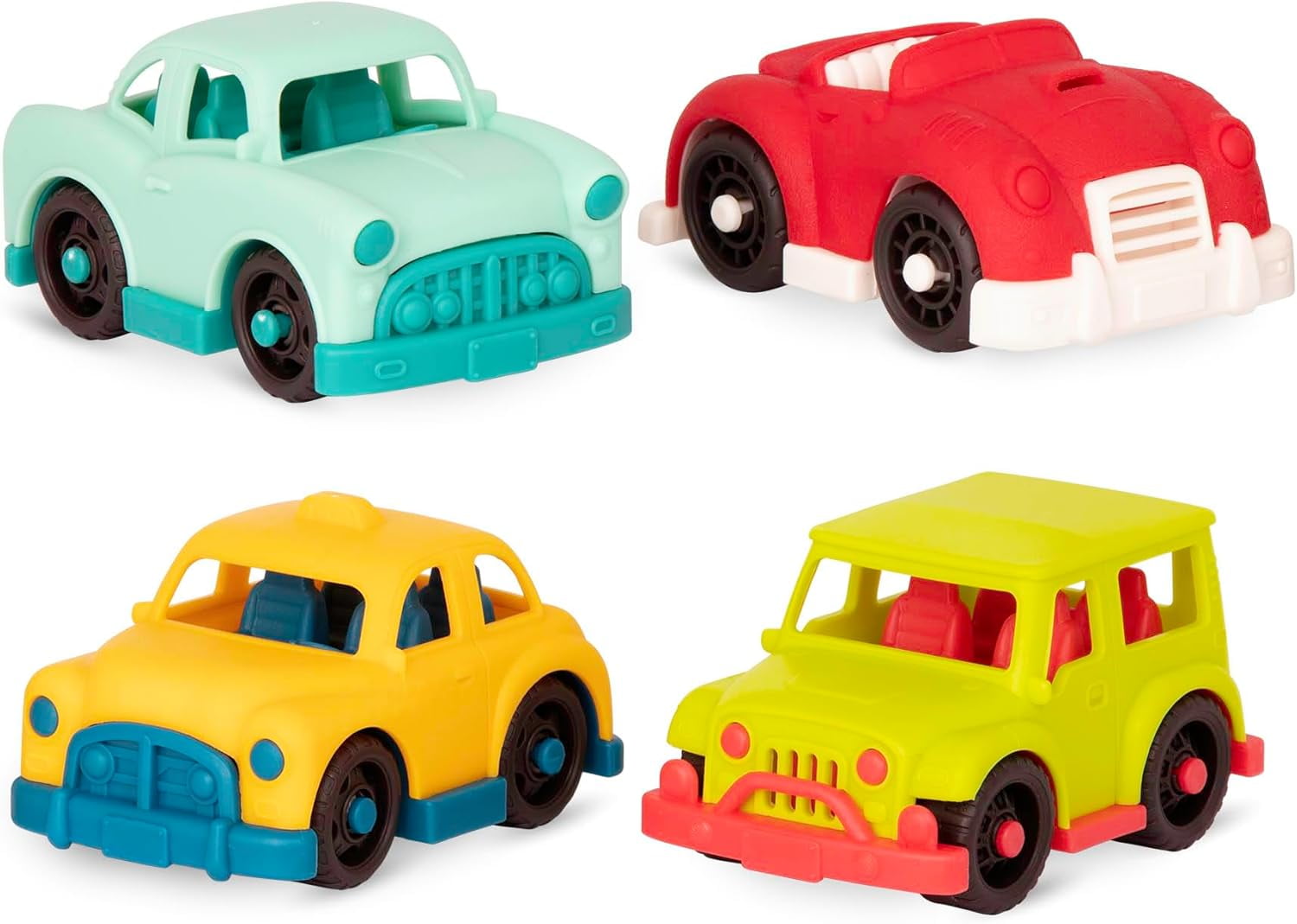 Happy Cruisers- Mini Vehicles – Sports, Police, Pickup, Roadster, Taxi ...