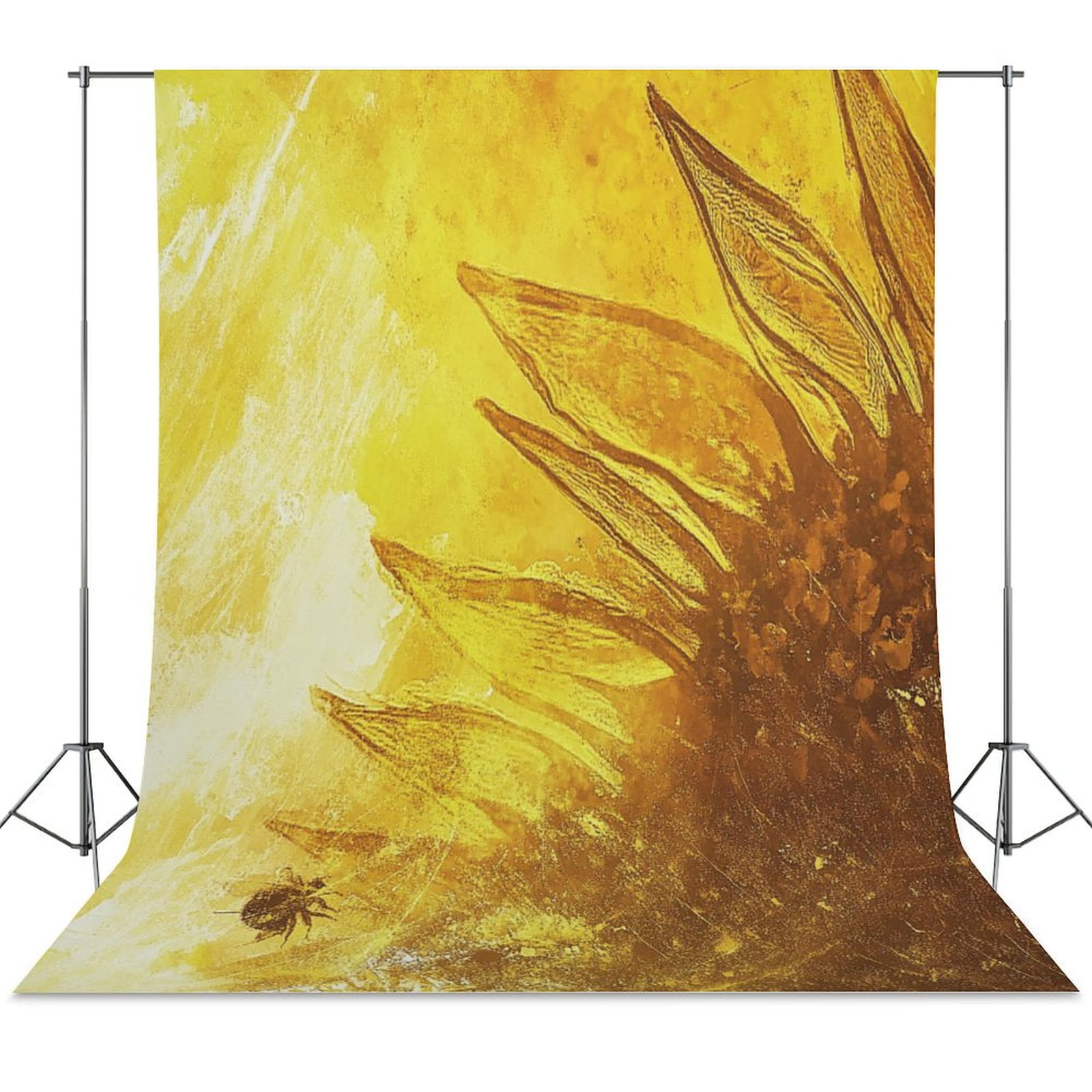 Happy Cute Bees Backdrops for Photography for Party Backdrop Wedding ...