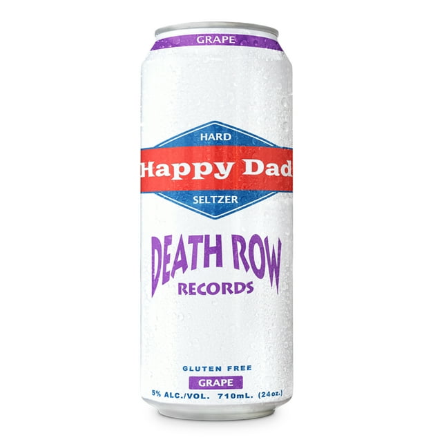 Happy Dad Grape Hard Seltzer, 24 fl oz, 5% ABV for Office - Walmart ...