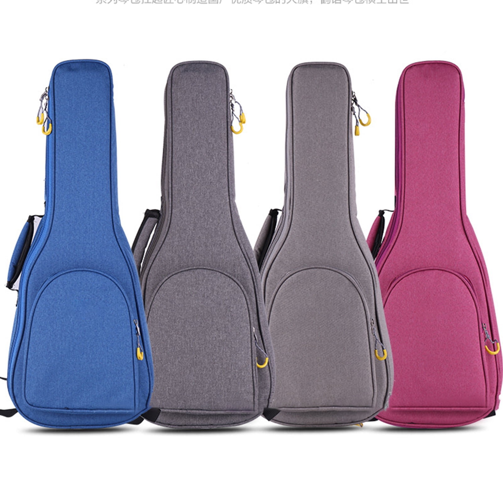 Happy Date Acoustic Guitar Bag Thick Padding Water Resistent Dual ...
