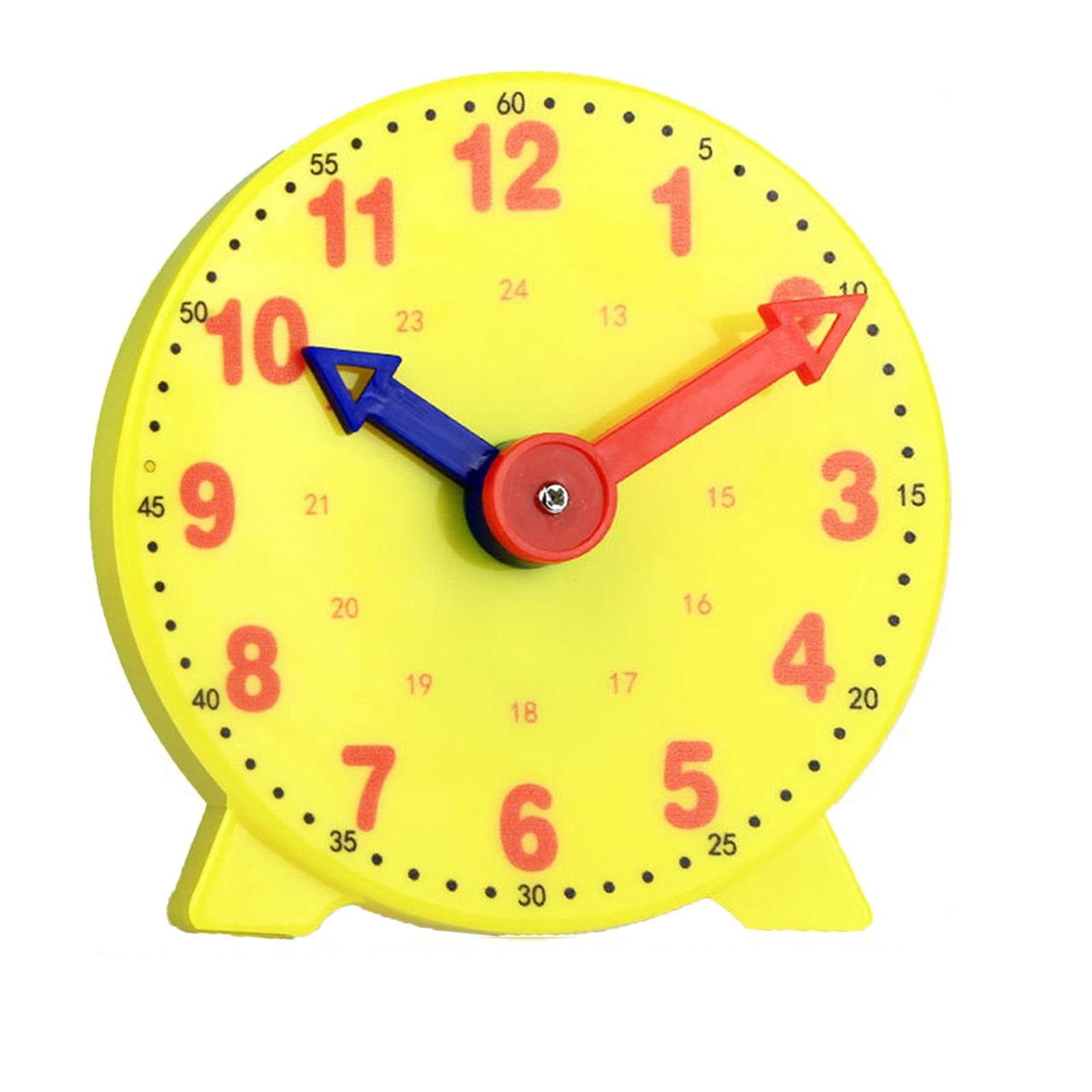 Happy Date Clock—Teaching Kids To Tell Time Color Coded Hour And Minute ...