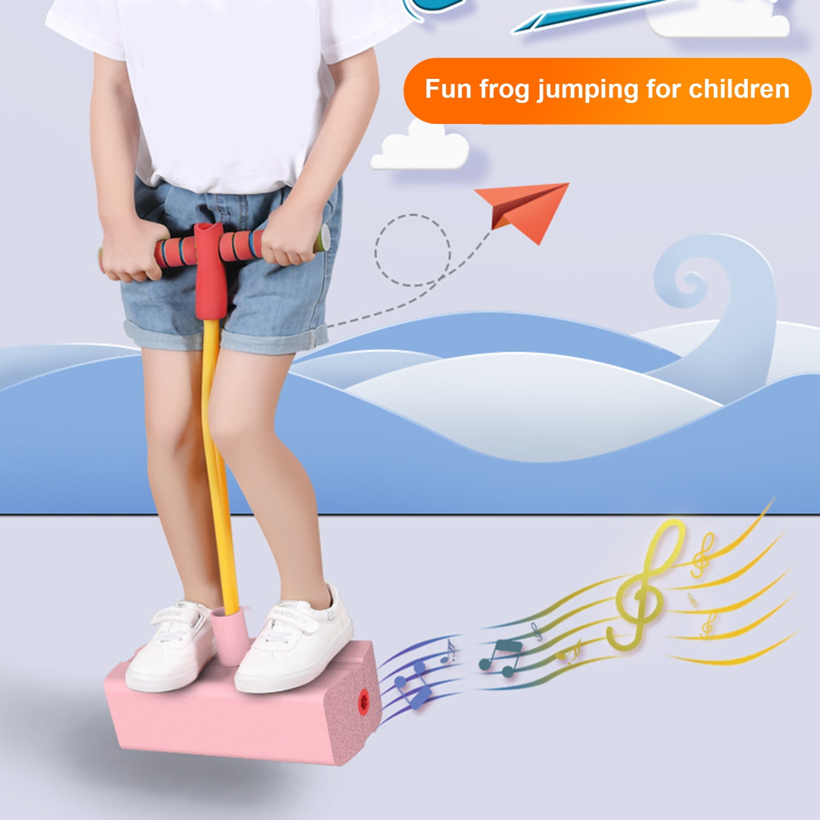 Happy Date My First Foam Pogo Jumper for Kids Fun and Safe Pogo Stick ...