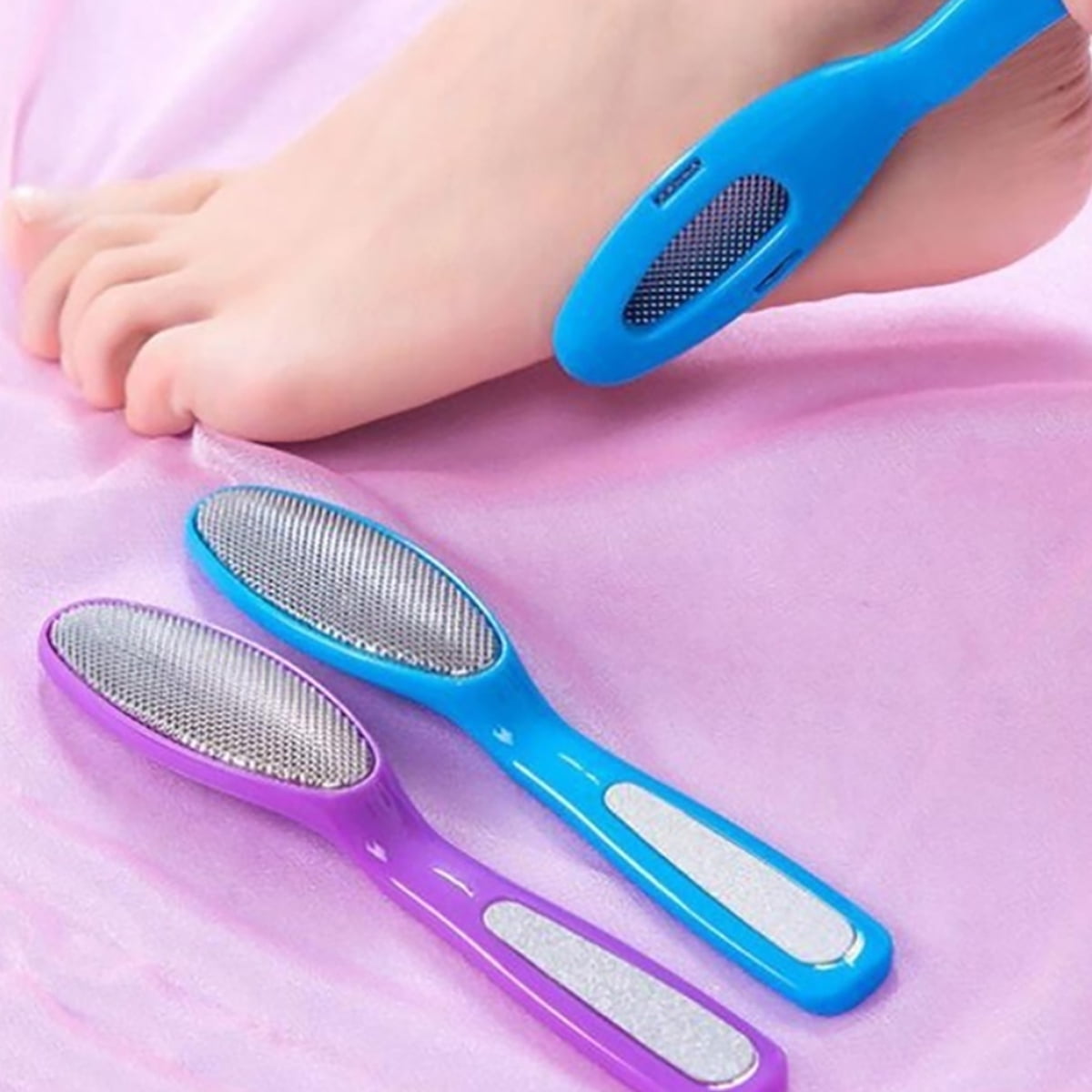 Happy Date Foot Files for Pedicures, Stainless Steel Foot File Graters ...