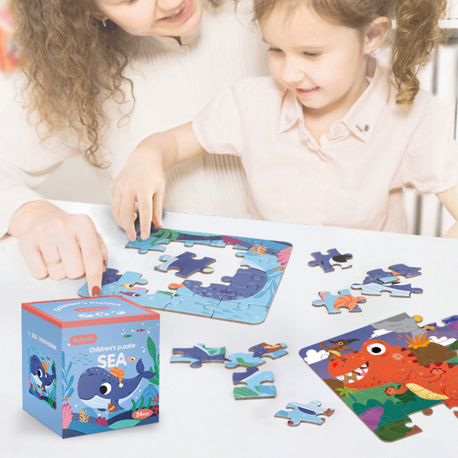 Happy Date Jigsaw Puzzles for Toddlers Animals Jigsaw Puzzles for Kids ...