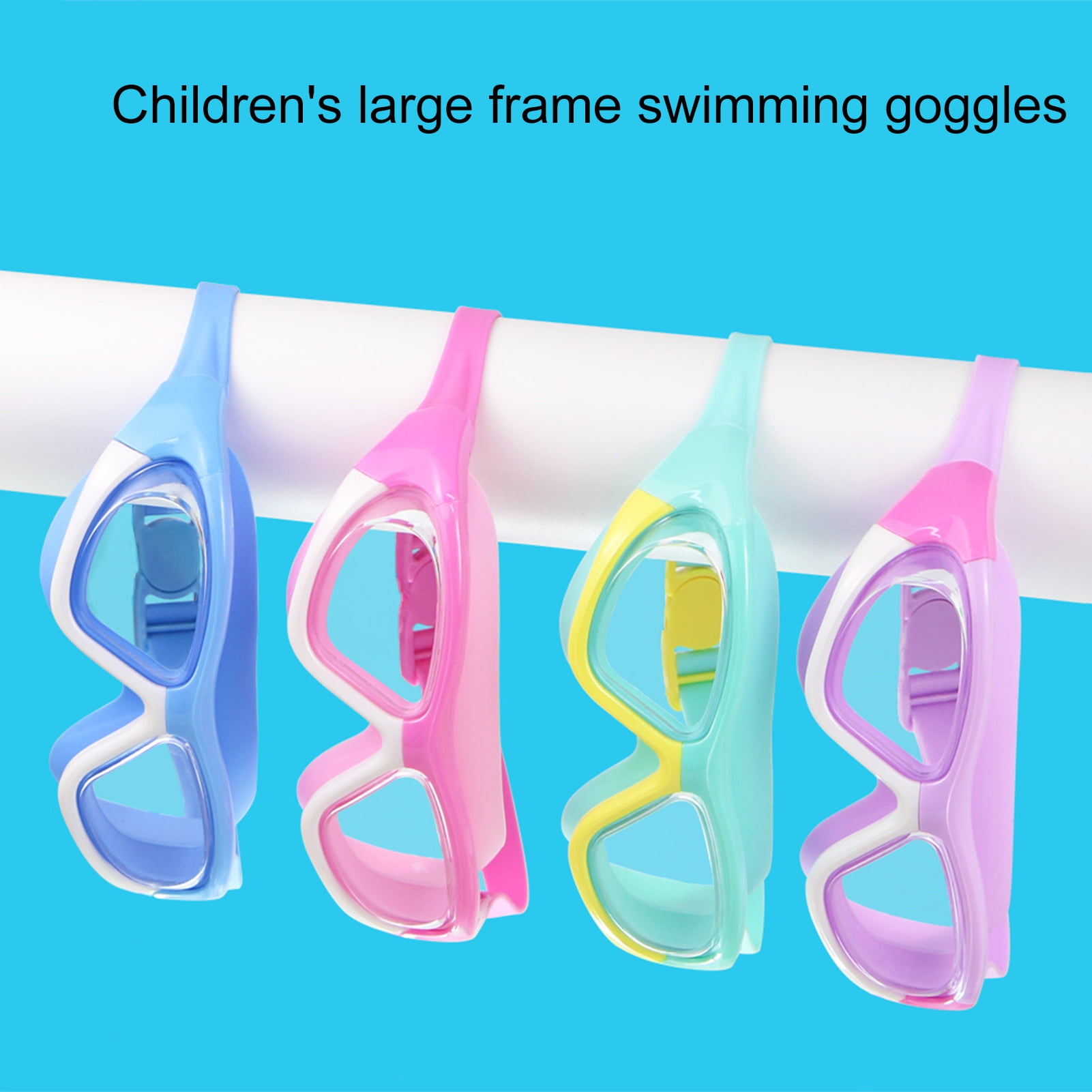 Happy Date Kids Swim Goggles, Swimming Goggles for Children, Teens ...