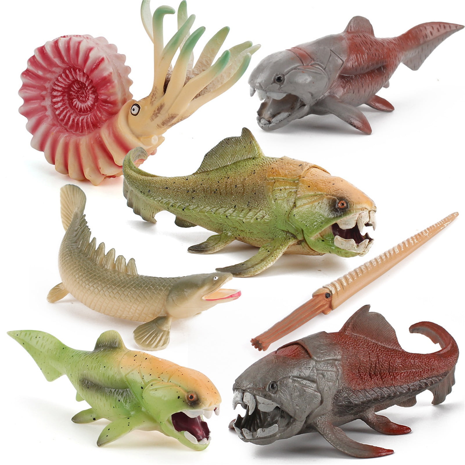 Happy Date Mini Ancient Marine Animal Figures Toy, Small Prehistoric ...