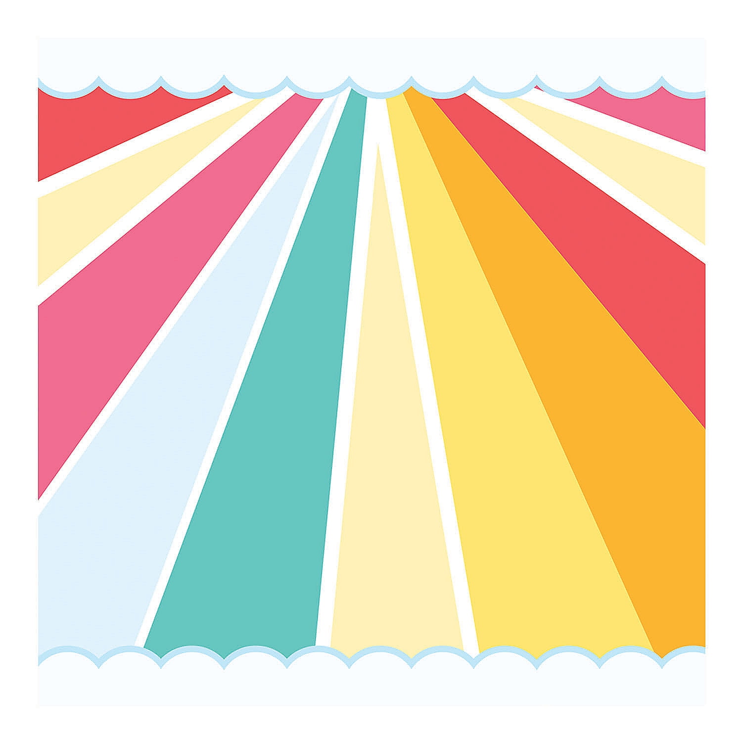Happy Day Backdrop Banner - Party Decor - 2 Pieces - Walmart.com