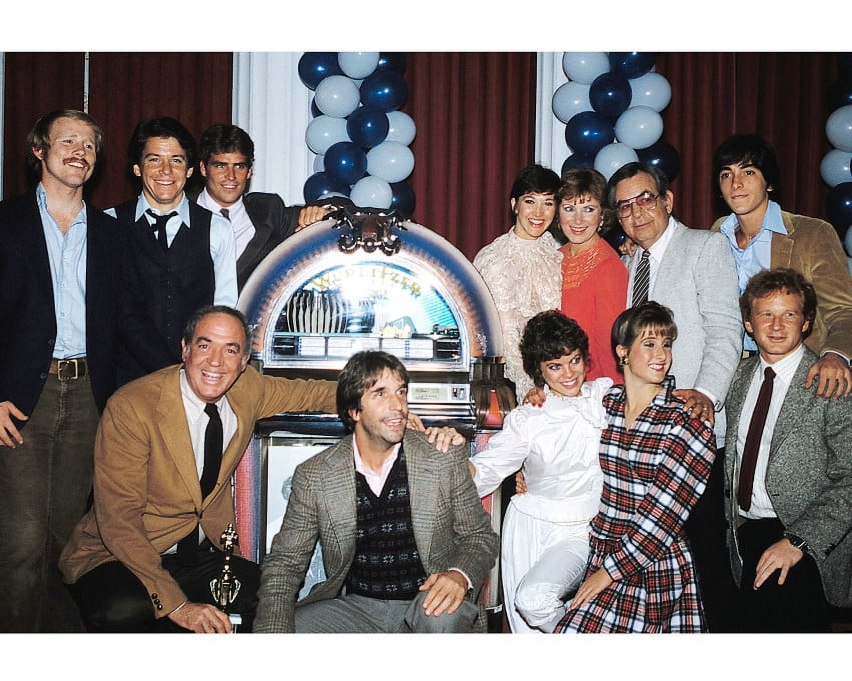 Happy Days TV 24x36 Classic Hollywood Poster Full Cast Re-Union Tom ...