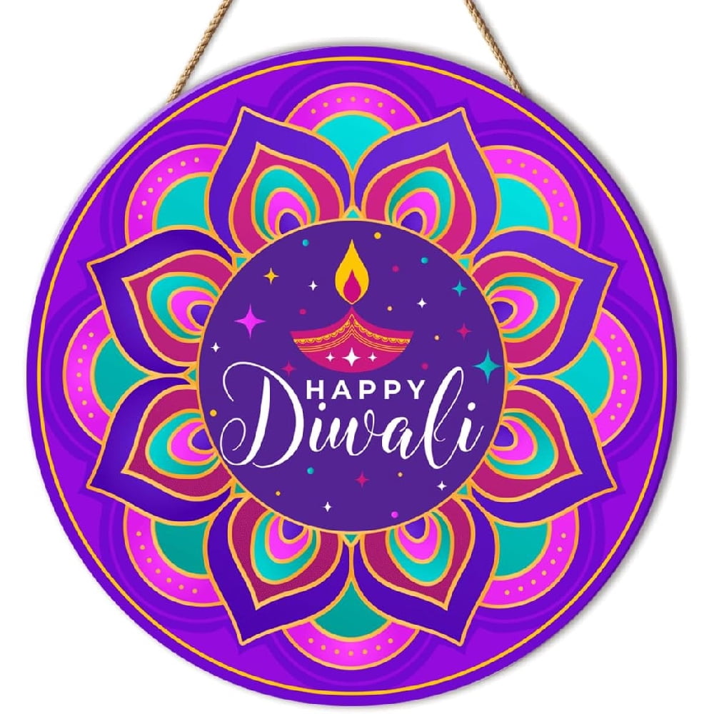 Happy Diwali Door Signs Indian Diwali Decor for Home Front Door Room ...