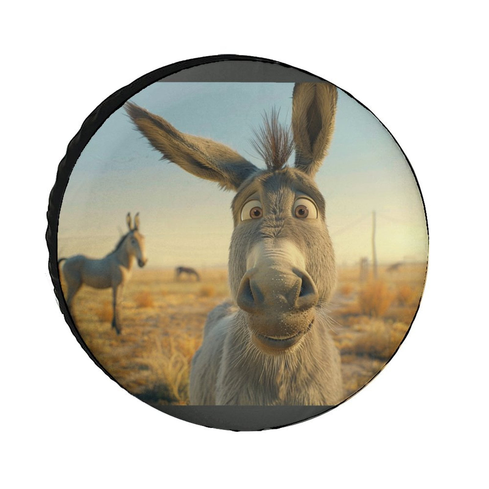 Happy Donkey Heavy Duty Spare Tire Cover Donkey Themed Gifts Universal ...