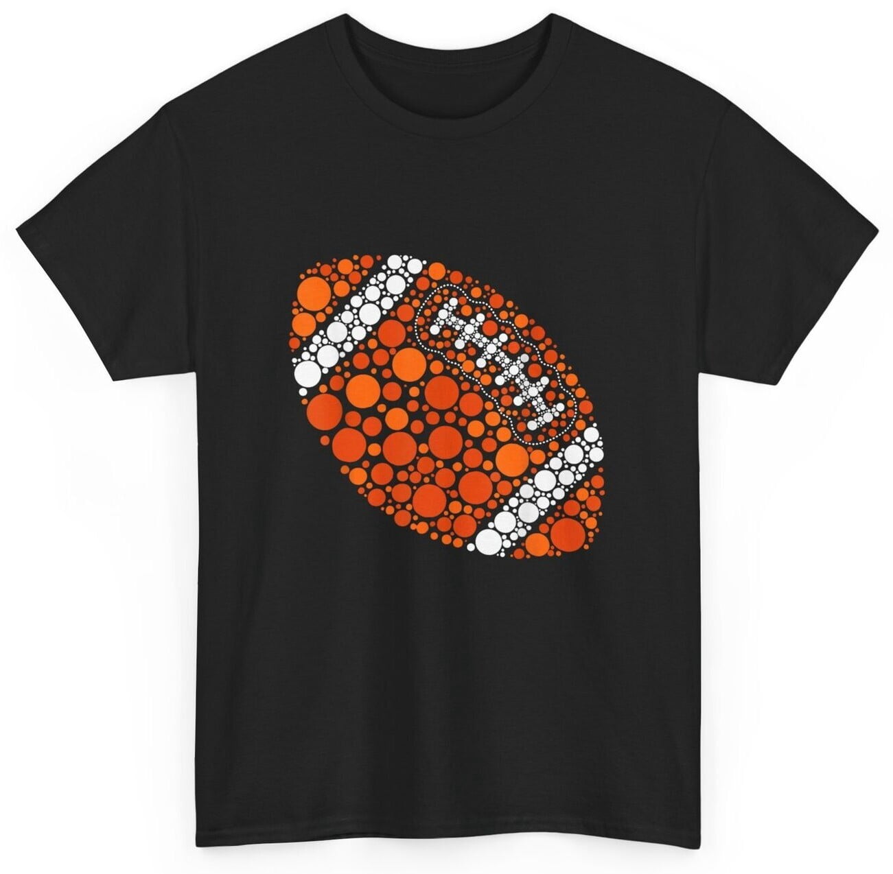 Happy Dot Day 2024 Polka Dot Football Ball Lover Boys Kids T-Shirt ...
