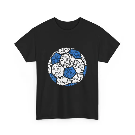 Happy Dot Day 2024 Polka Dot Soccer Ball Fun Creative Kids Art Unisex T ...