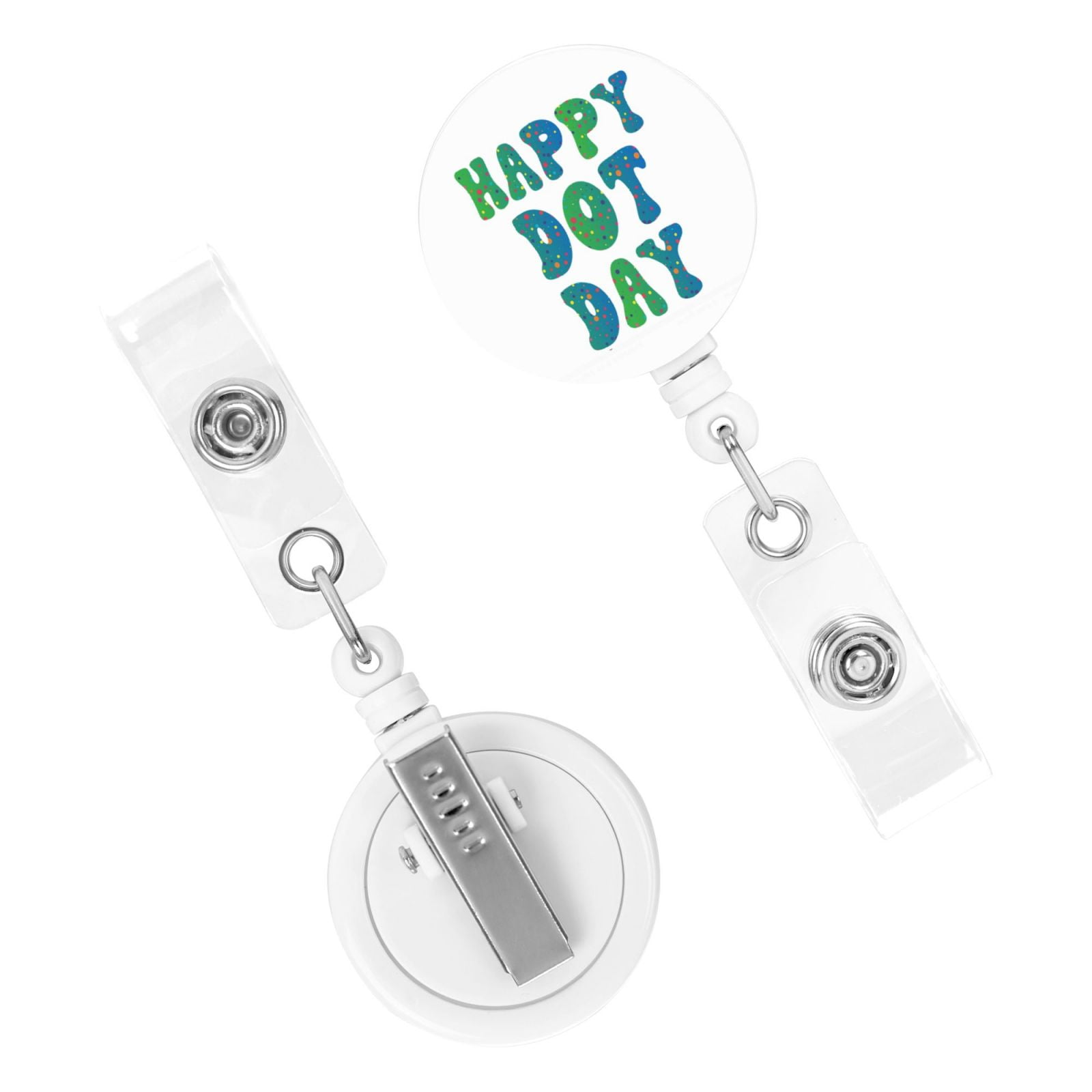 Happy Dot Day International Dot Day 2025 Badge Reel Retractable Badge ...