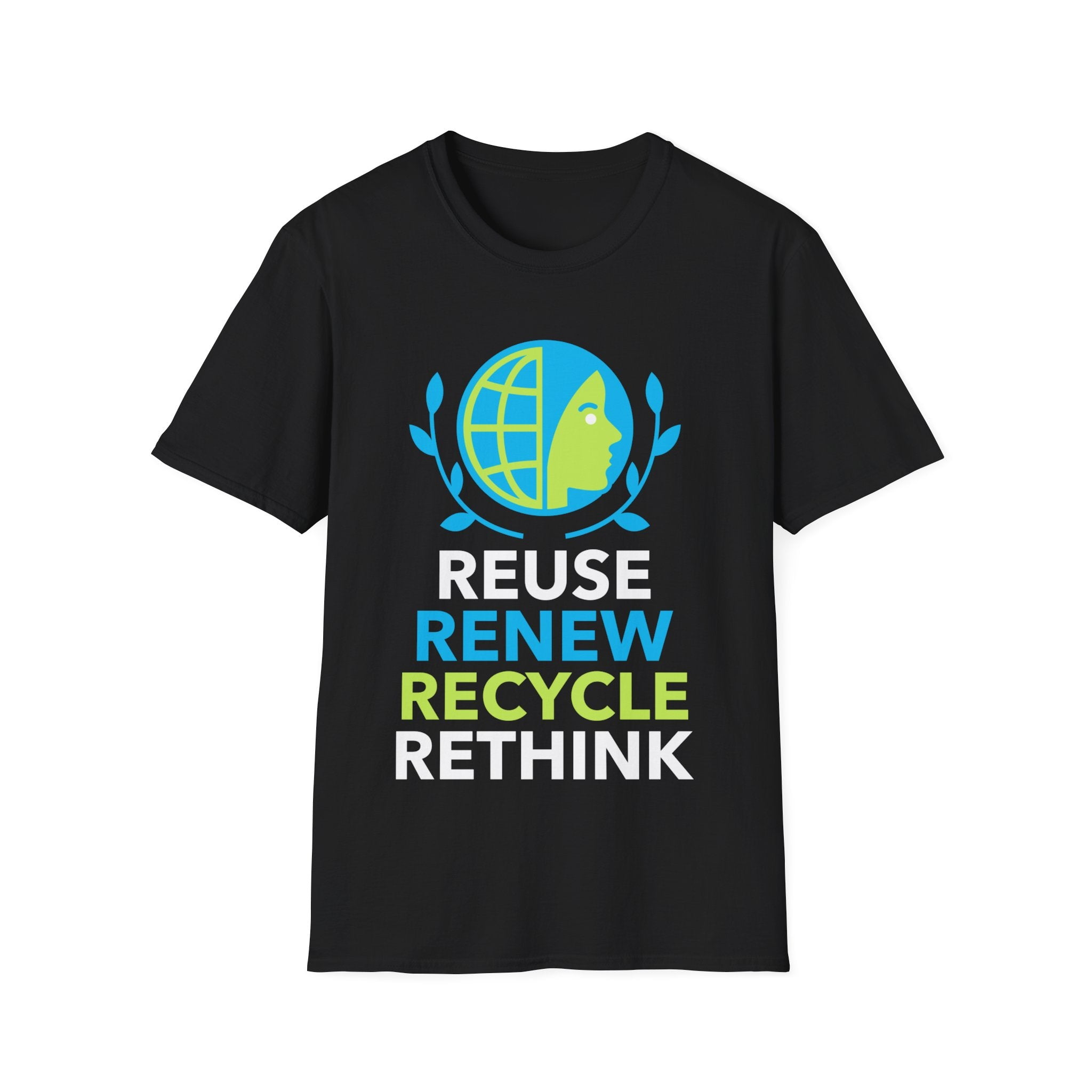 Happy Earth Day Environmental Symbol Reuse Renew Rethink Environment ...