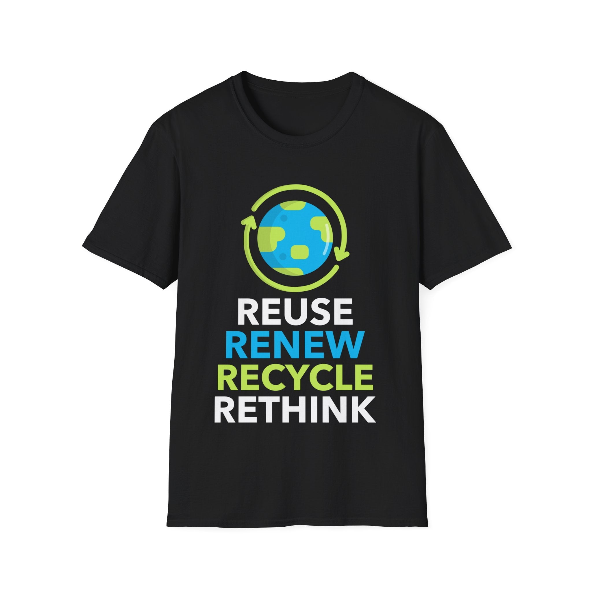 Happy Earth Day Environmental Symbol Reuse Renew Rethink Environmental ...