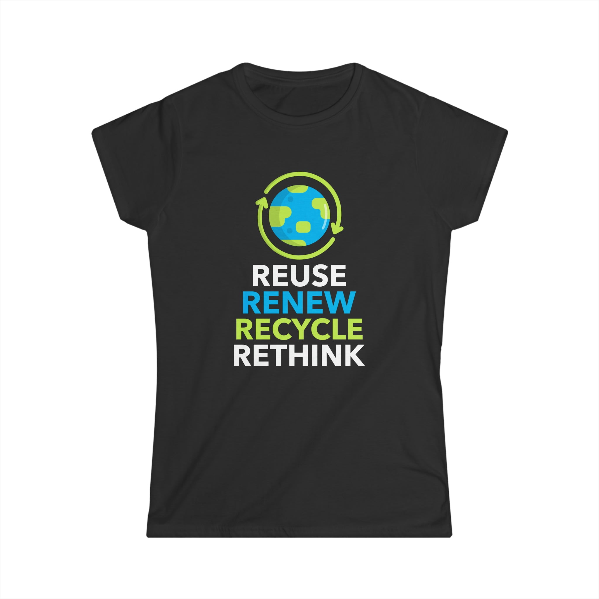 Happy Earth Day Environmental Symbol Reuse Renew Rethink Environmental ...
