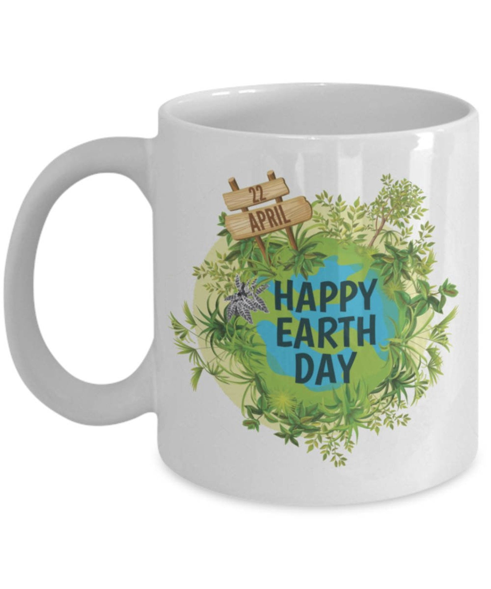 Happy Earth Day, Happy Earth Day Mug, Earth Day Coffee mug, Earth mug ...