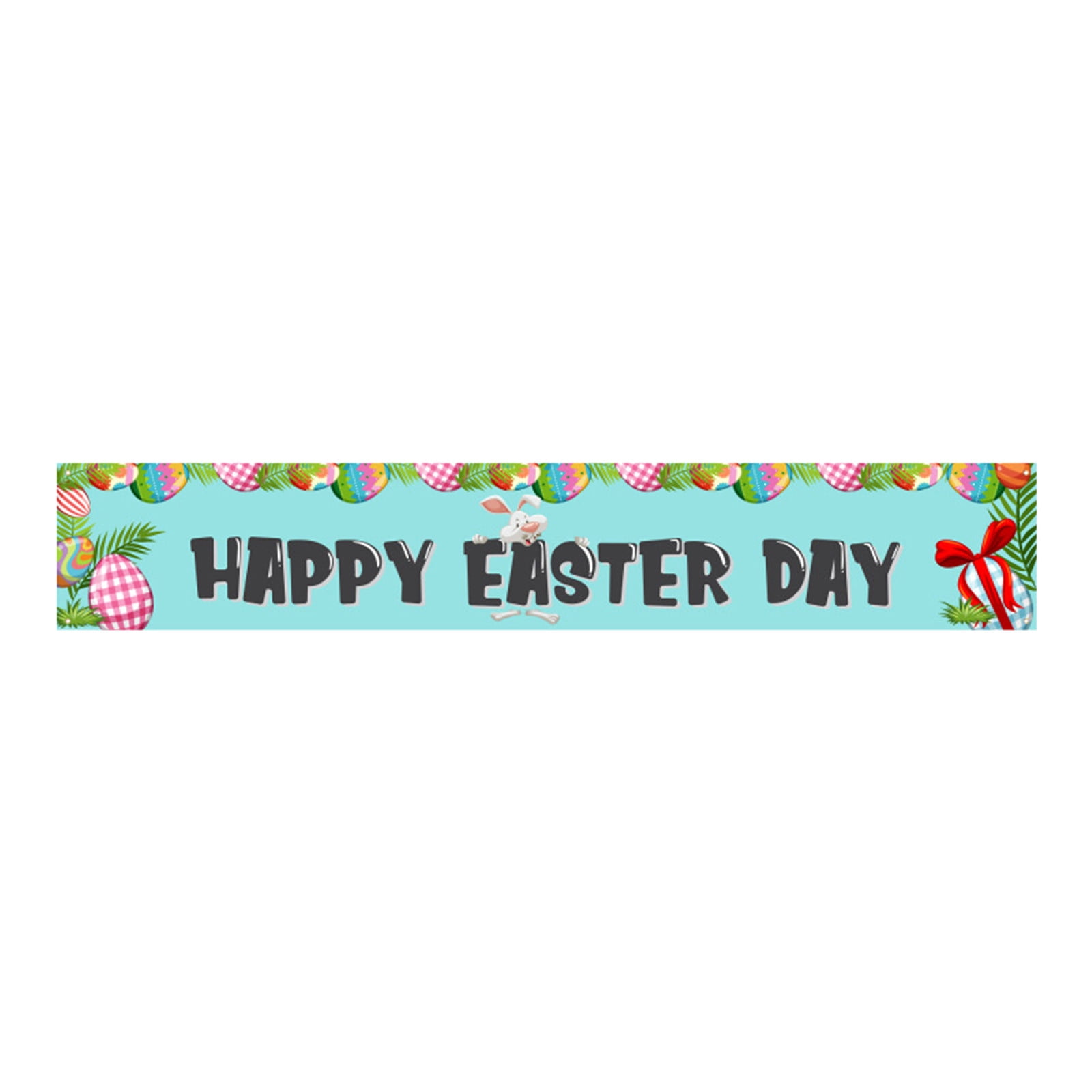 Happy Easter Banners, Welcome Spring Easter Themed Party Banner, Lawn ...