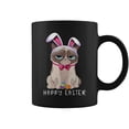 Happy Easter Bunny Dress Cat Grumpy Rabbit Ears Coffee Mugs - Walmart.com