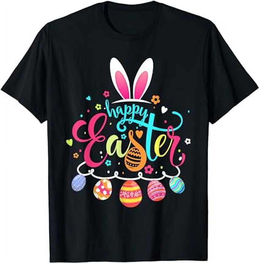 Happy Easter Bunny Spring Easter Egg Hunt Easter Women T-Shirt ...