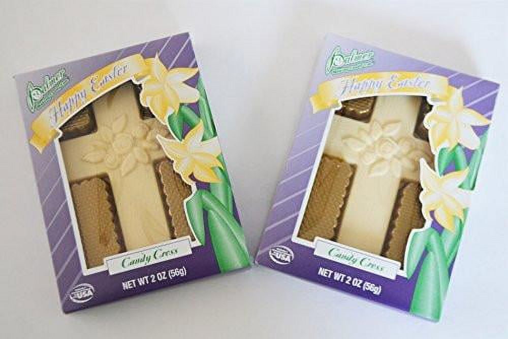 Happy Easter Candy Cross White Chocolate Bundle 2 Pieces Included ...