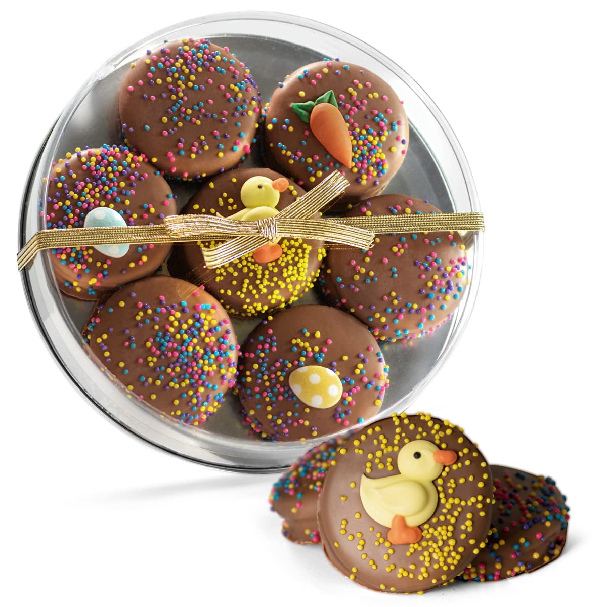 Happy Easter Chocolate Dipped Oreo Cookies | Olde Naples Hand Decorated ...