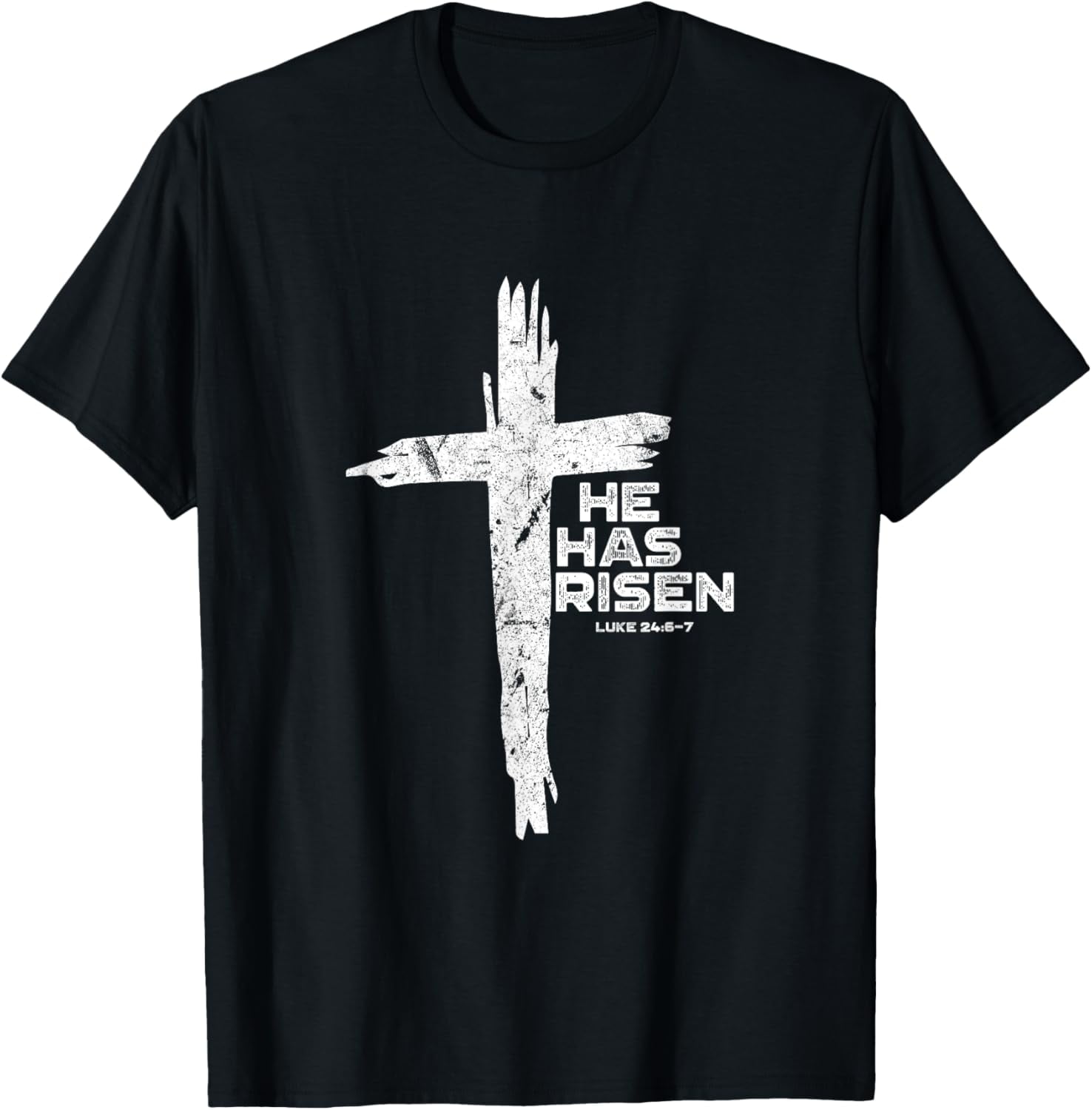 Happy Easter Jesus He Has Risen Religious Christian Funny Creative Graphic T-Shirt - Walmart.com